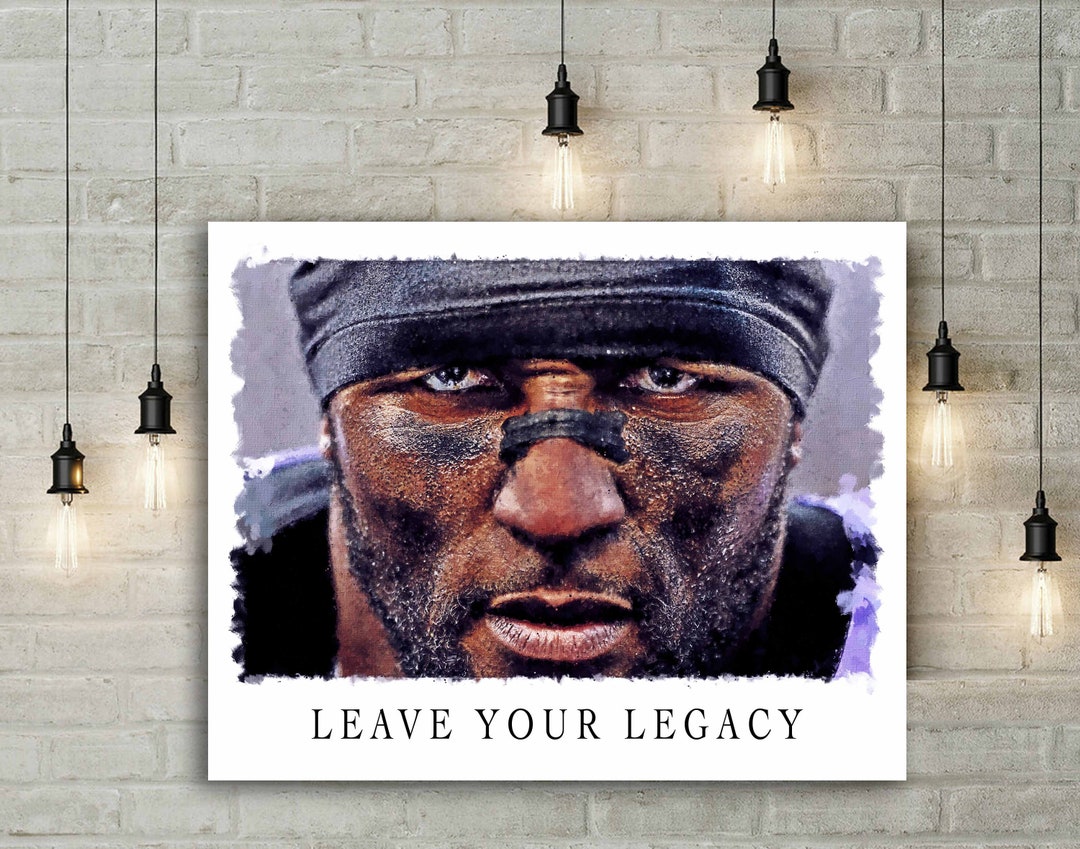 Ray Lewis Canvas Print - Baltimore Ravens - Wall Art, Sports Art Print ...