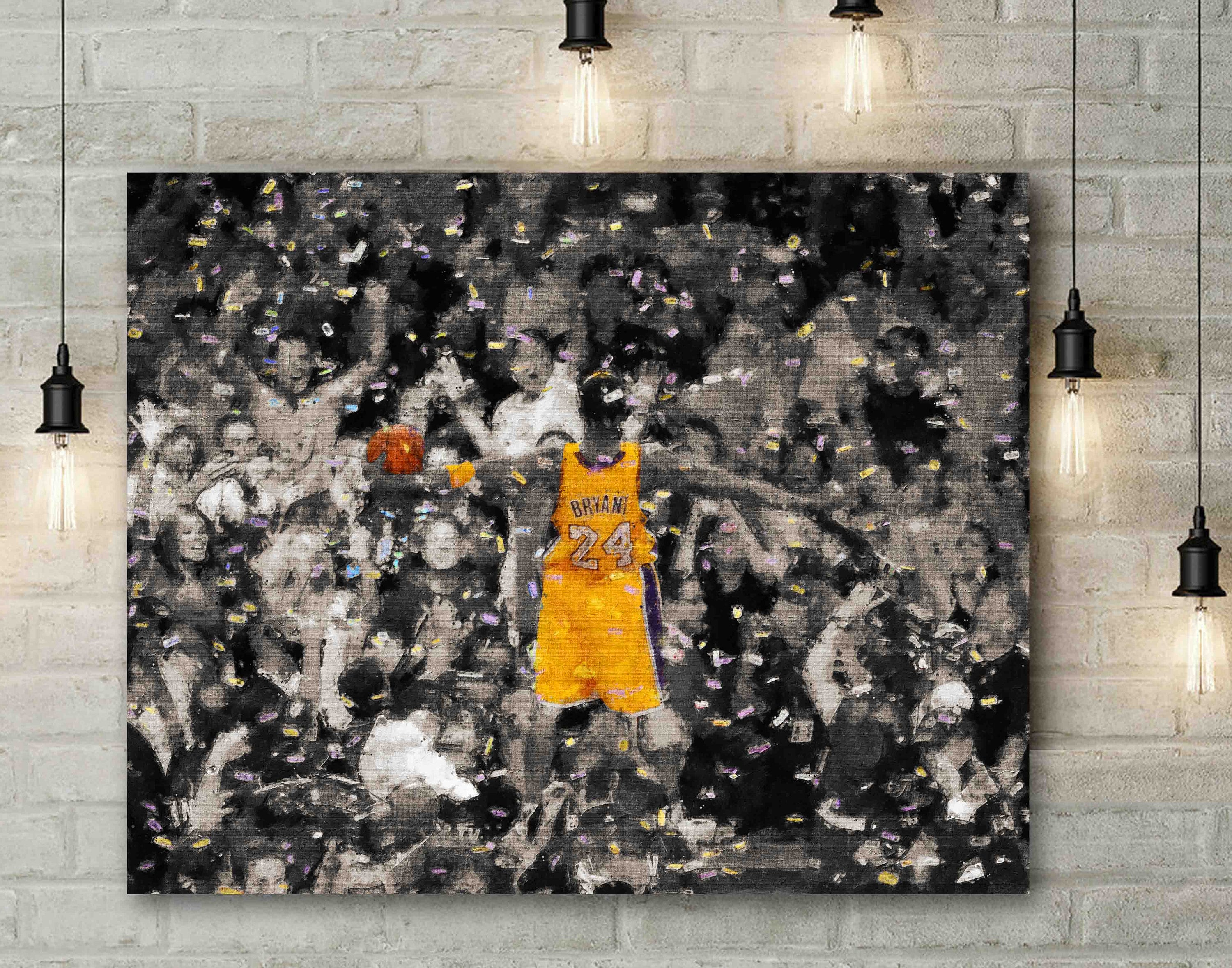 Custom Athlete Poster Canvas Print Wall Art Sports Art - Etsy