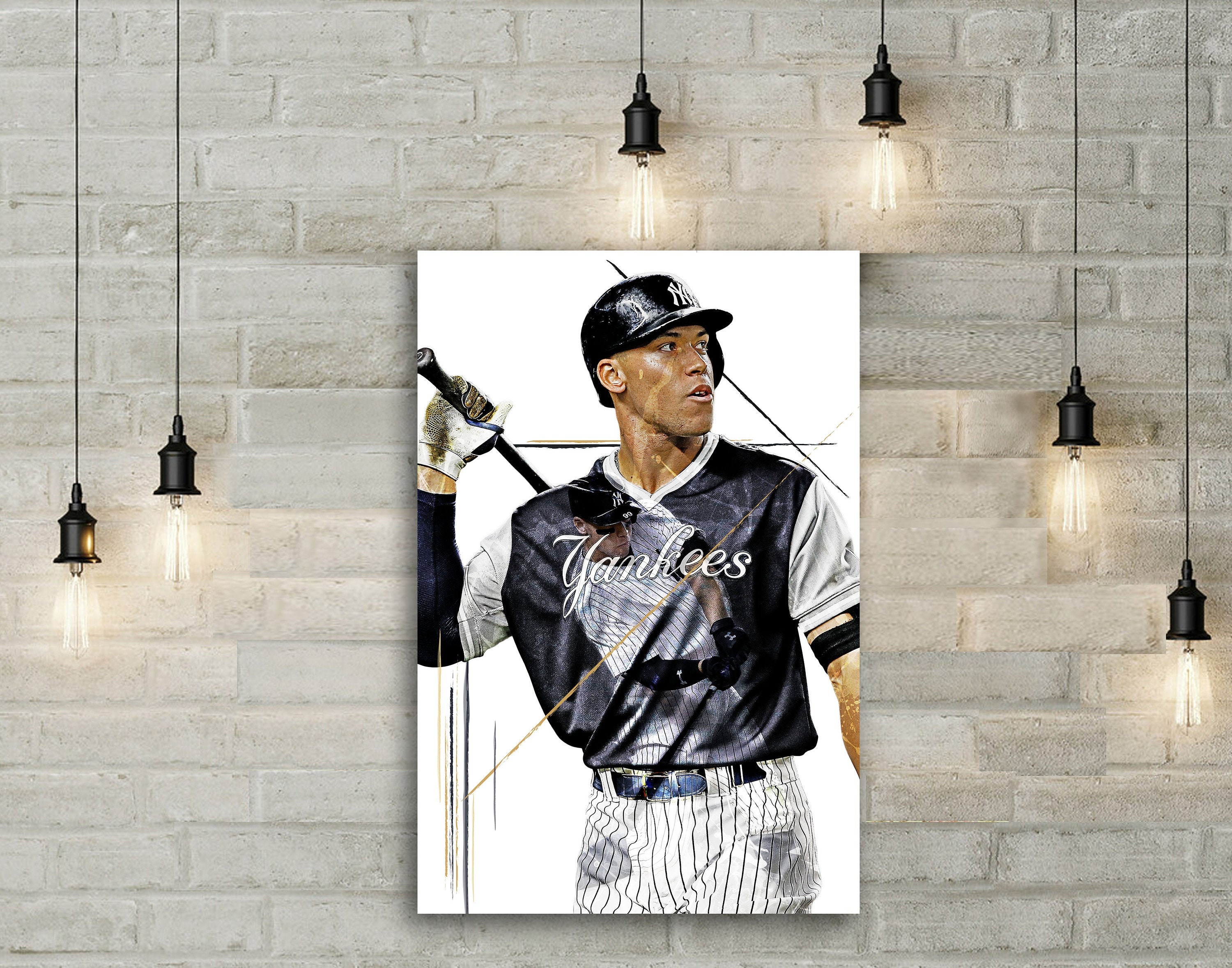 Aaron Judge Poster New York Yankees Wall Art Art Print - Etsy