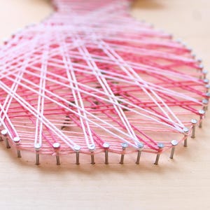 DIY Floral String Art Kit, Adult Activity, Craft Kit, String Art, Arts ...