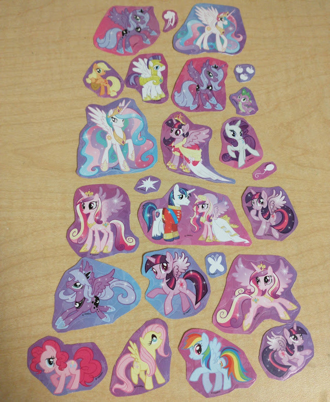 My Little Pony Stickers Pack Customizable - Etsy