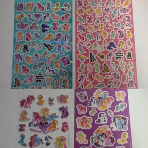 My Little Pony Stickers Pack Customizable - Etsy