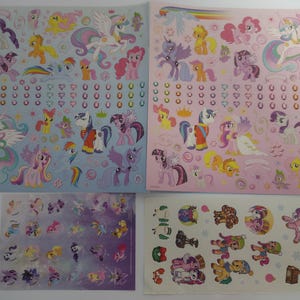 My Little Pony Stickers Pack Customizable - Etsy