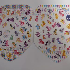 My Little Pony Stickers Pack Customizable - Etsy