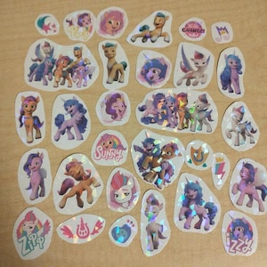 My Little Pony Stickers Pack Customizable - Etsy
