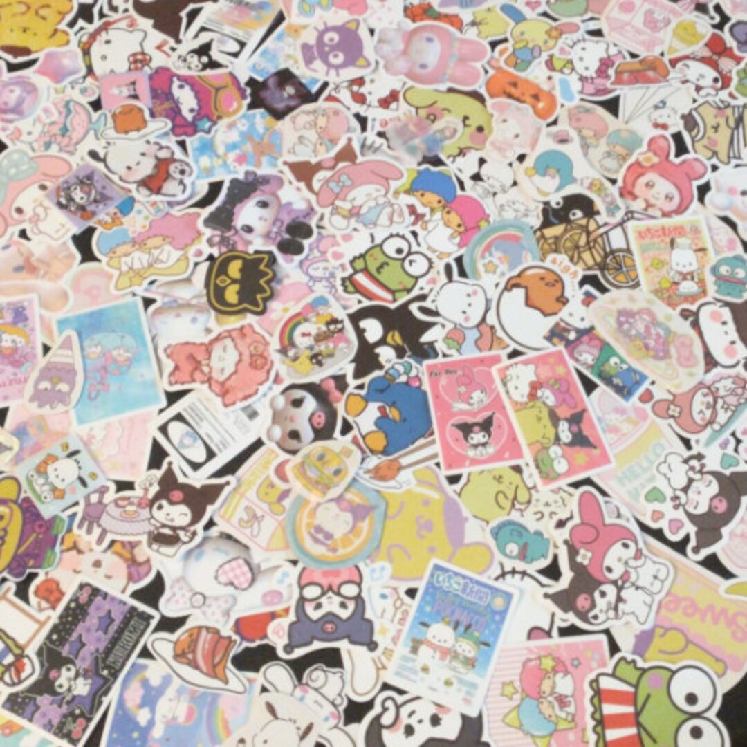 Kawaii Characters Stickers Pack Customizable - Etsy