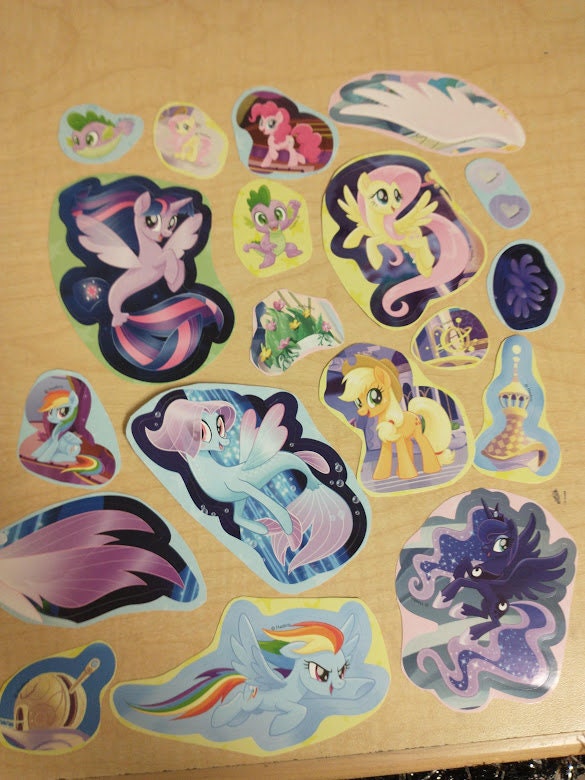 My Little Pony Stickers Pack Customizable - Etsy