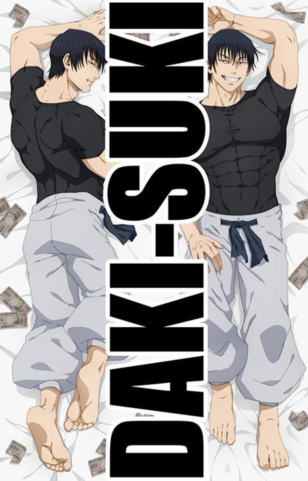 PRE-ORDER - Male Dakimakura - Bad Daddy - Etsy