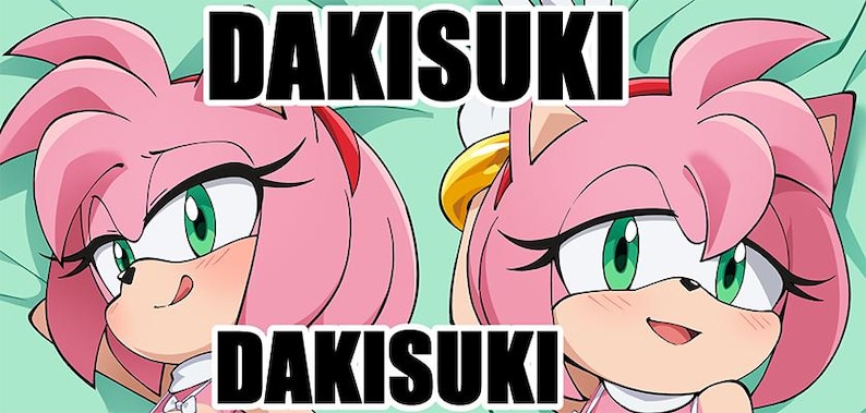 Amy Rose Dakimakura Cover - Etsy