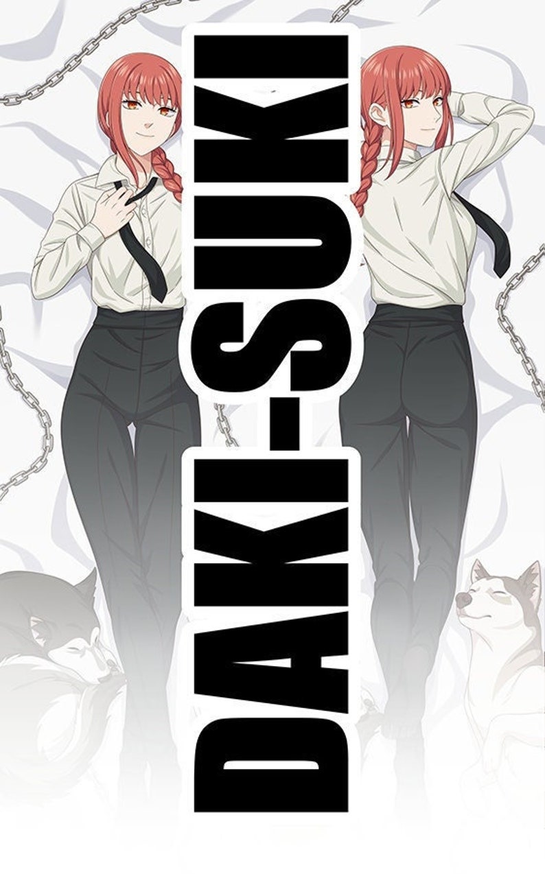 CSM Makima Dakimakura Cover 2 Variants Available - Etsy