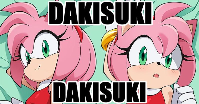 Amy Rose Dakimakura Cover - Etsy