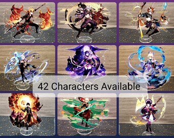 Genshin Acrylic Figure - Etsy