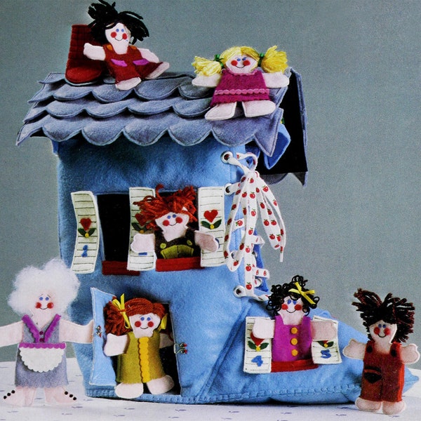 Felt Doll House - Etsy