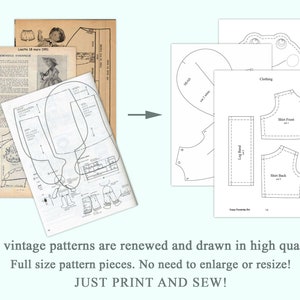 Vintage Stuffed Dog Pattern Scottie Dog Sewing Pattern Scottish Terrier ...