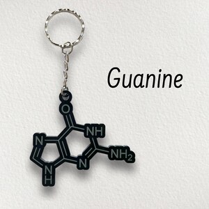 Wooden DNA Base Pair Keyrings/ Acrylic DNA Base Pair Keychains/ Biology ...