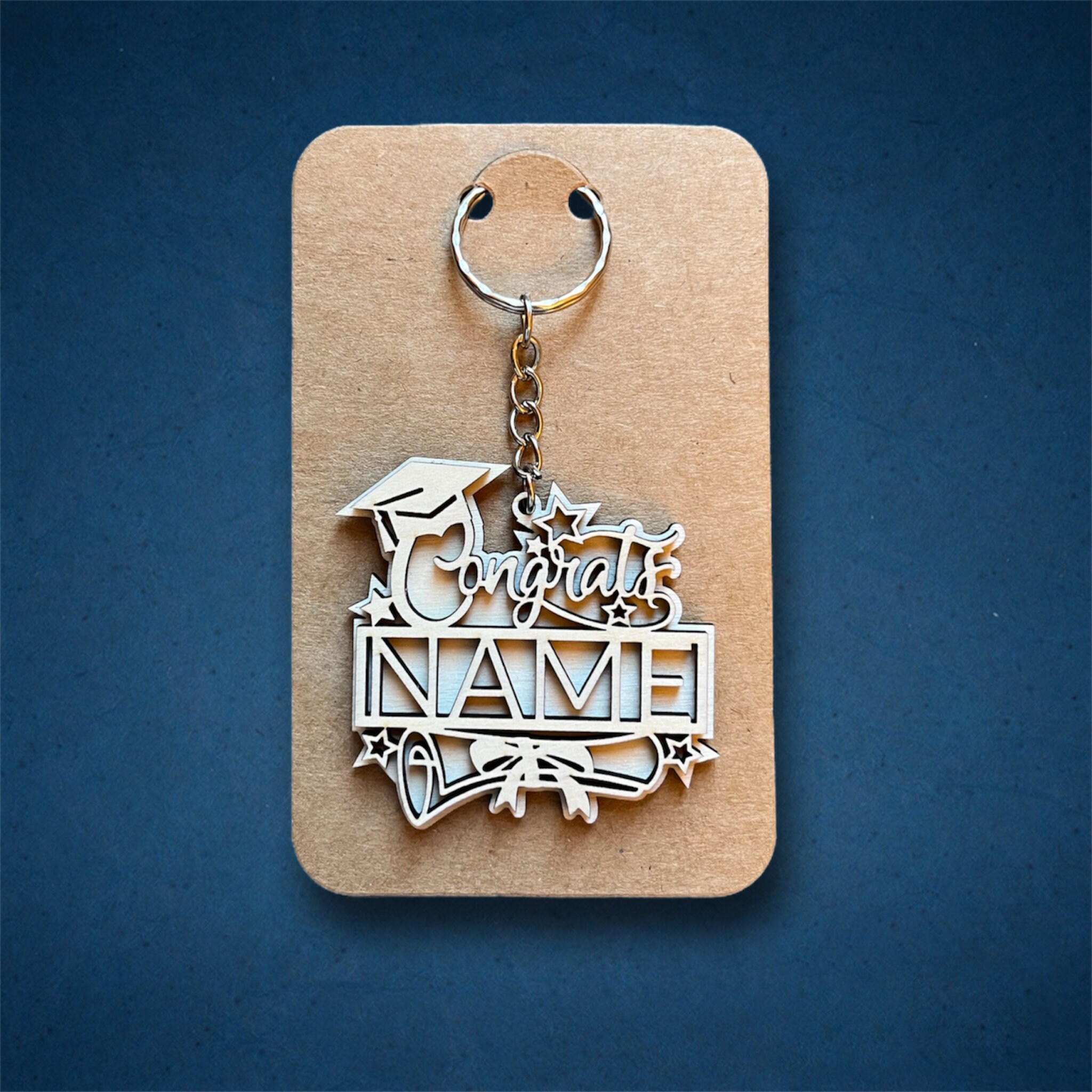 3D Layered Graduation Keyrings/ Congrats to the Graduate Keyrings ...