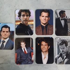 7 Actor MINI Photocards - Pedro Pascal, Henry Cavil, Jeffery Dean ...