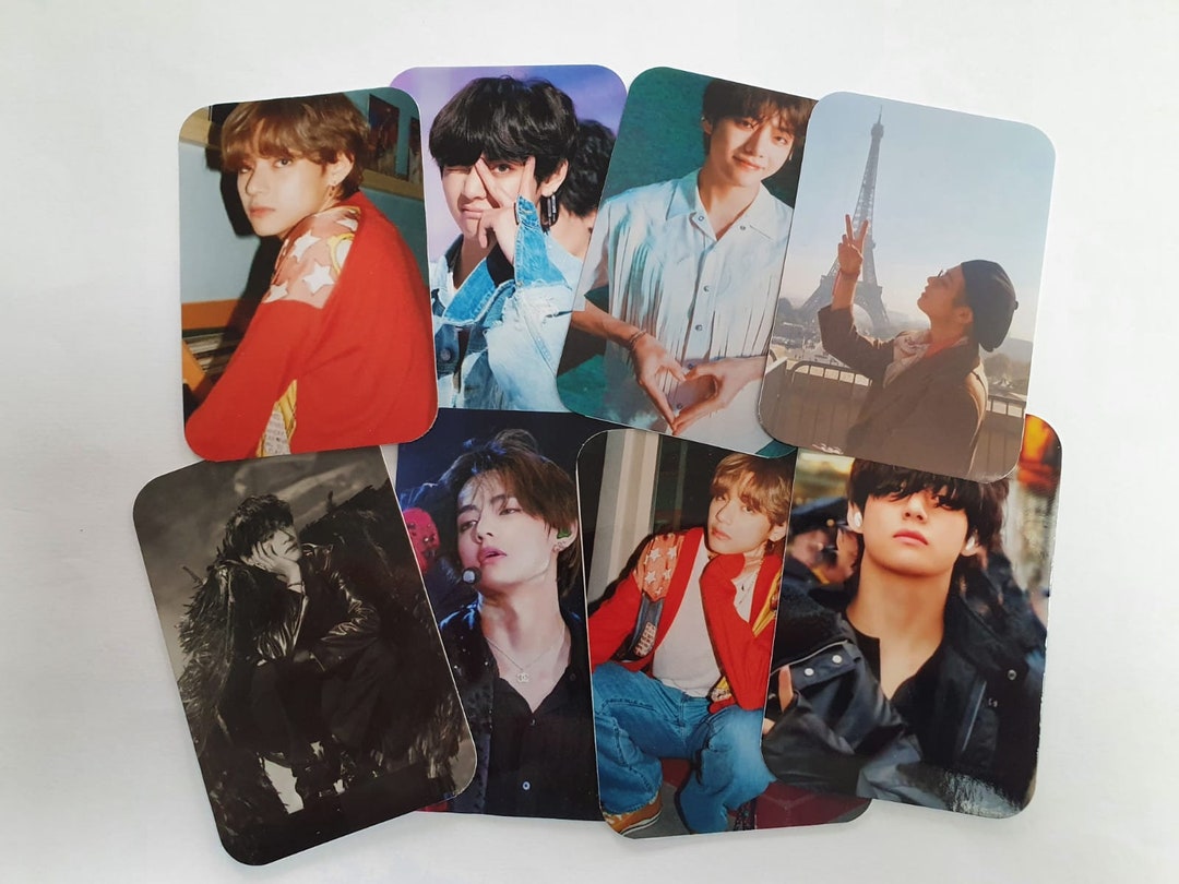 8 BTS Members Mini Photocards Ideal for Phone Cases as - Etsy