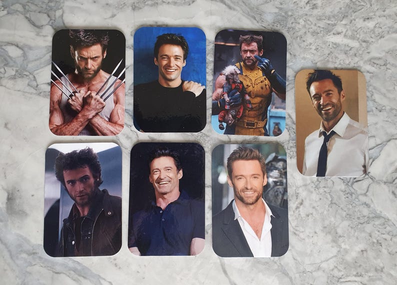 7 Actor MINI Photocards - Pedro Pascal, Henry Cavil, Jeffery Dean ...