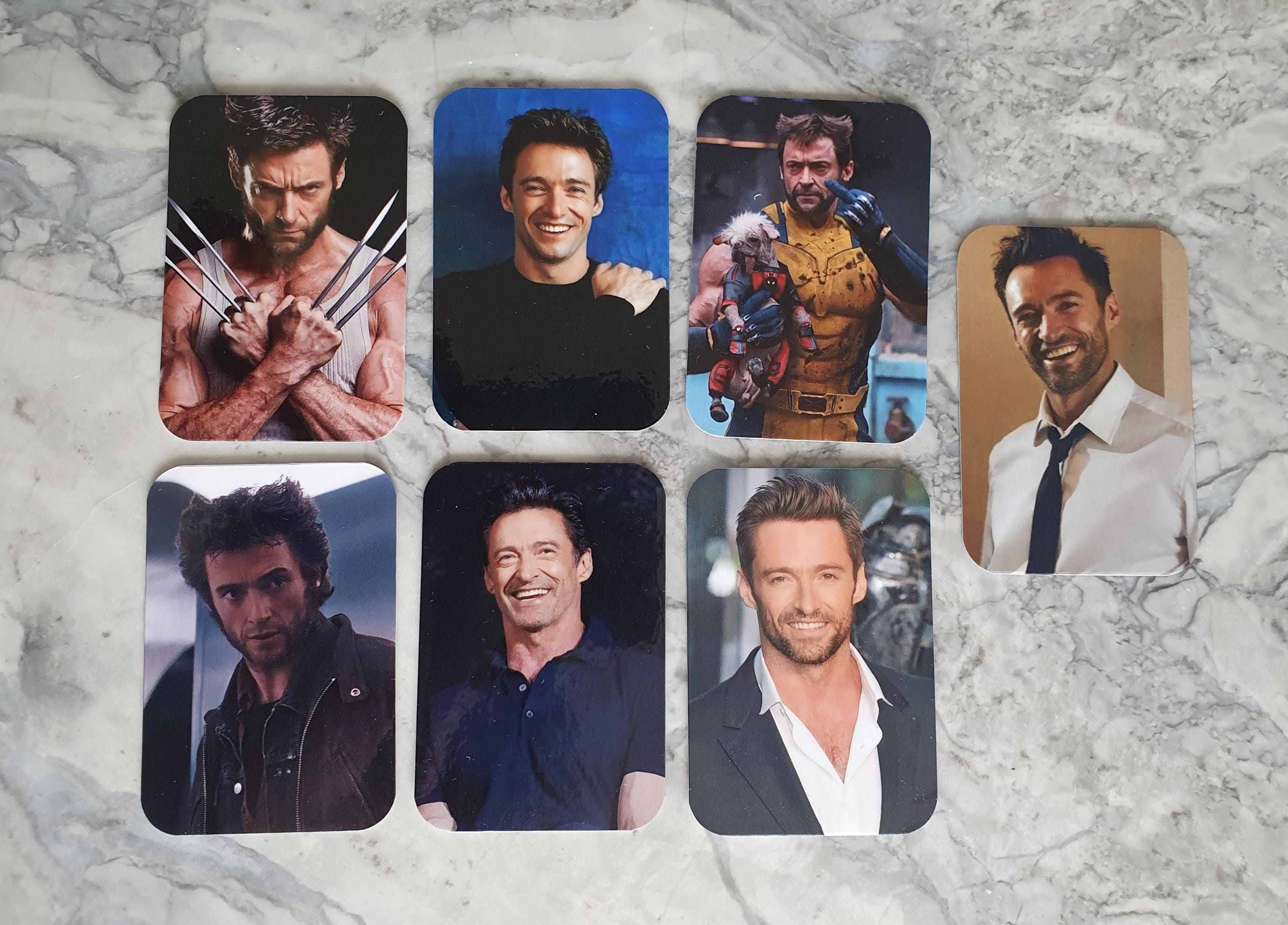 7 Actor MINI Photocards - Pedro Pascal, Henry Cavil, Jeffery Dean ...