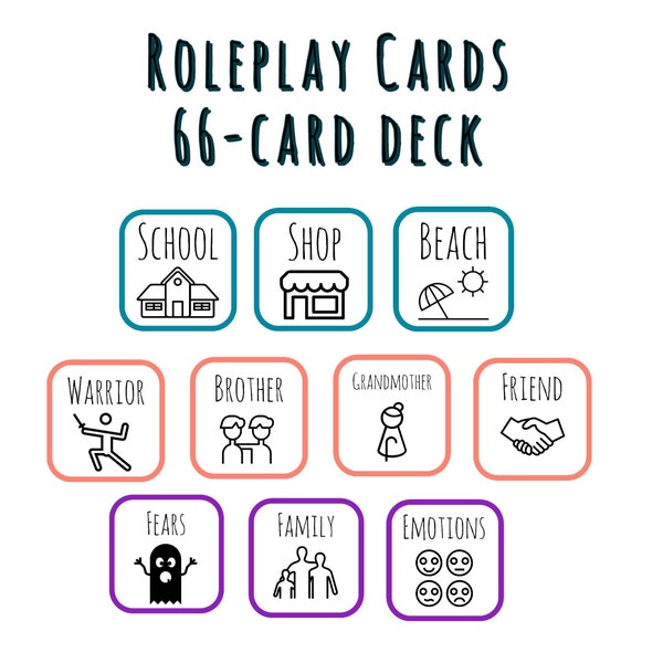 Role Playing Cards - Etsy