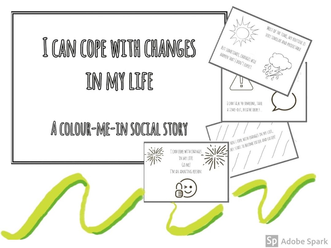Coping Skills & Flexibility Social Story A4 and A5 Printable - Etsy UK