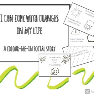 Coping Skills & Flexibility Social Story A4 and A5 Printable - Etsy UK