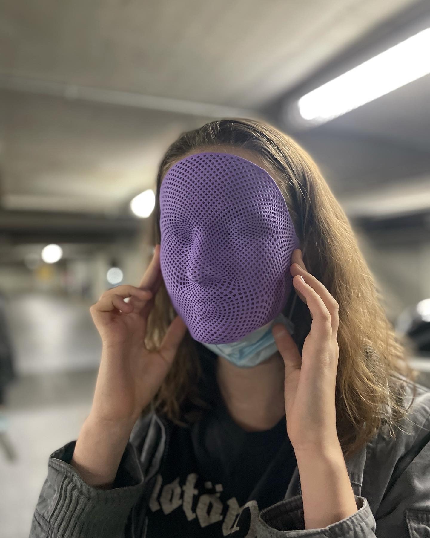 Custom 3D Printed Art Mask - Etsy