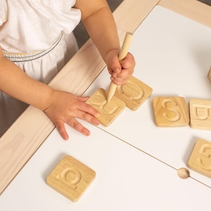 Wooden Alphabet ABC Tracing Cards Set With Stylus for Toddlers ...