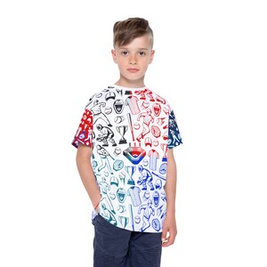 Personalized Kids Baseball Sports Jersey - Etsy