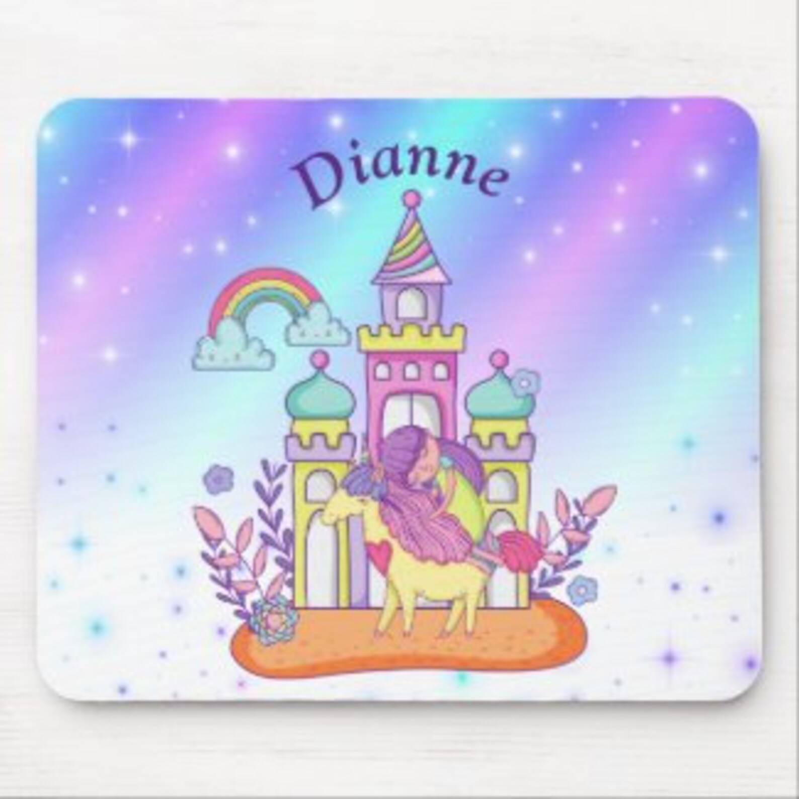 Personalized Princess Mouse Pad for Kids / Back to School - Etsy
