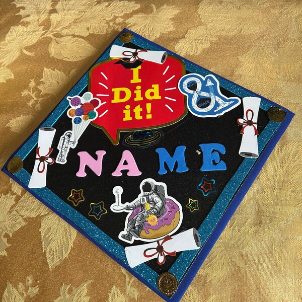 Graduation Hat Topper - Etsy