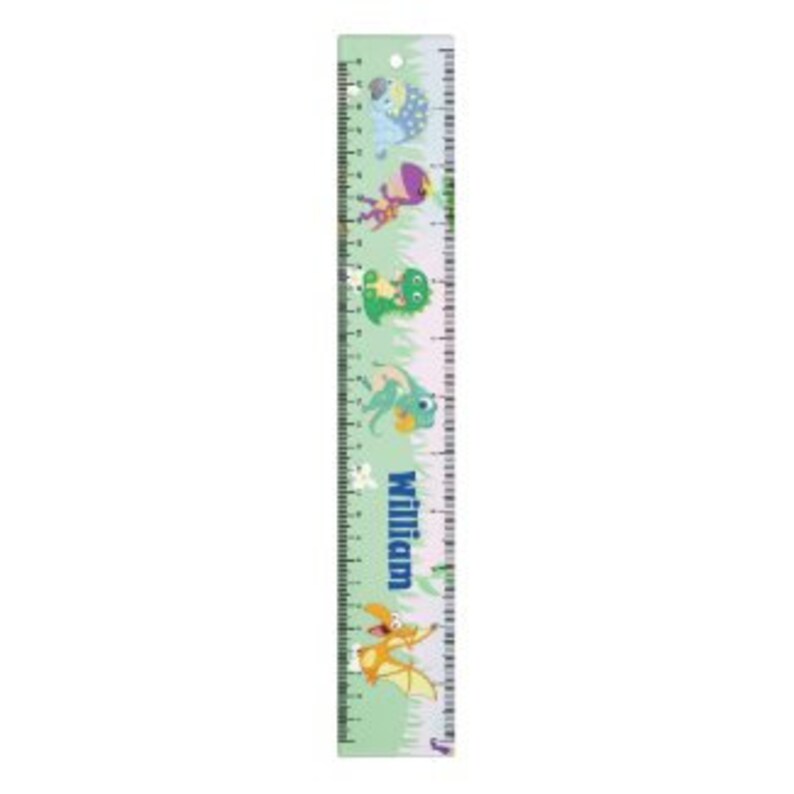 Personalized Unicorn Mermaid Dinosaur Ruler Kids School - Etsy