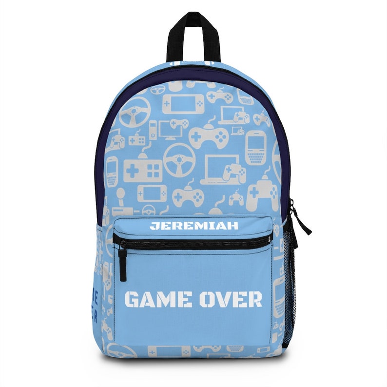 Personalized Game Over Backpack Back to School Back to Work - Etsy