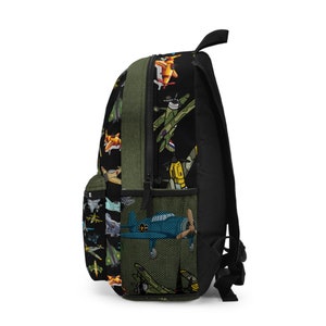 Kids Personalized Fighter Plane Inspired Backpack \ Back to School ...
