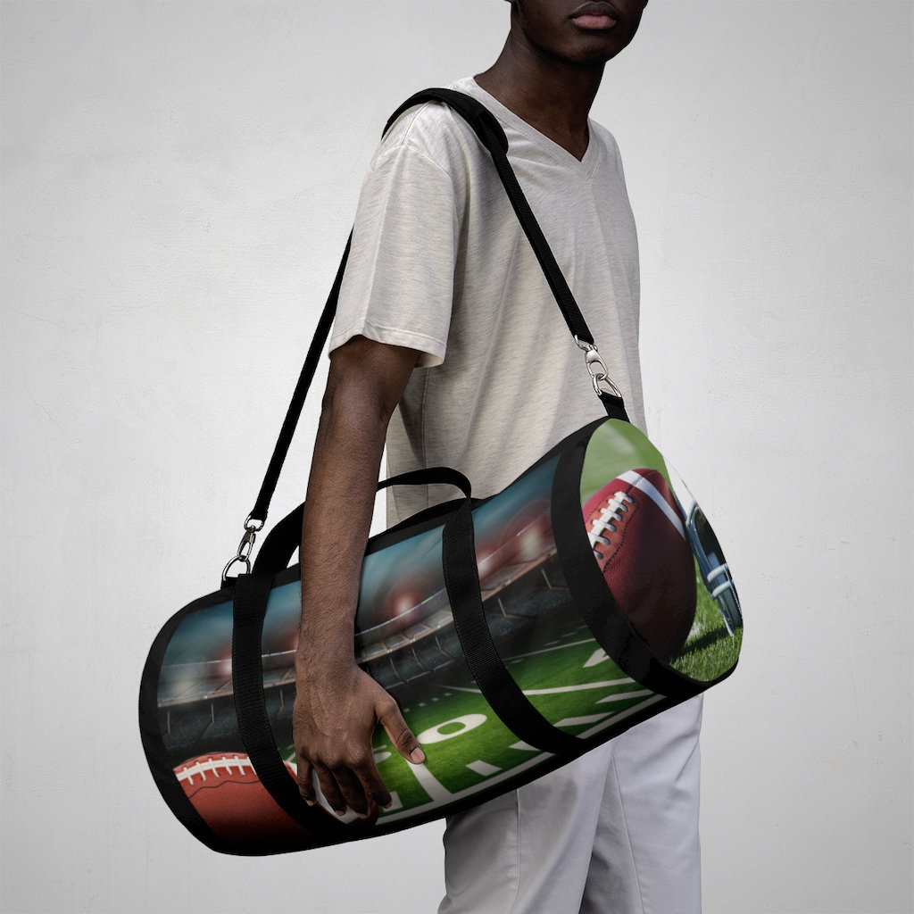 Personalized Football Fan Duffel Bag |sports Duffel Bag | Camping Gym ...