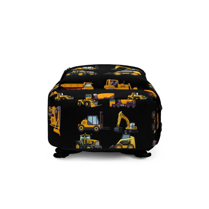 Personalized Construction Tractors & Trailers Backpack Kids Back to ...