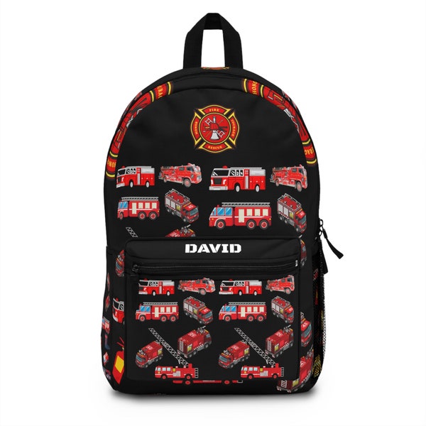 Firefighter Backpack - Etsy