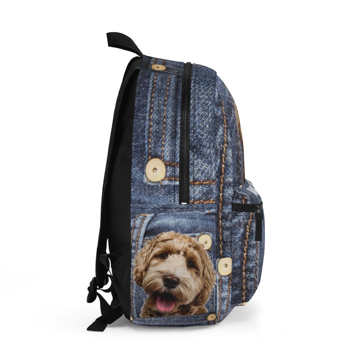 Personalized Dog Lover Kids Backpack, Summer Back to School Pet Owners ...