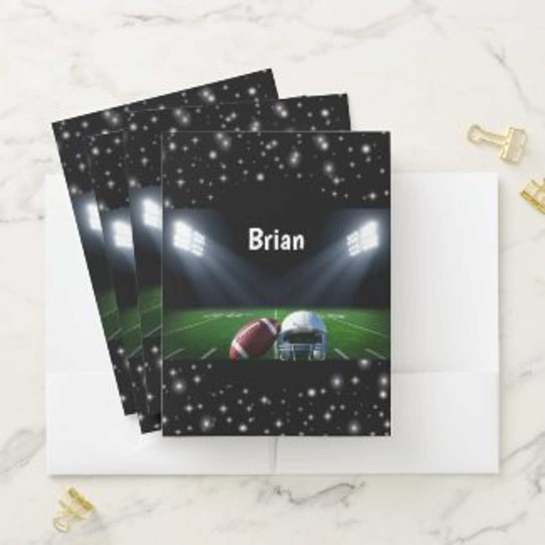 Personalized Kids Pocket Folder for School | Set of 5 Pocket Folders ...