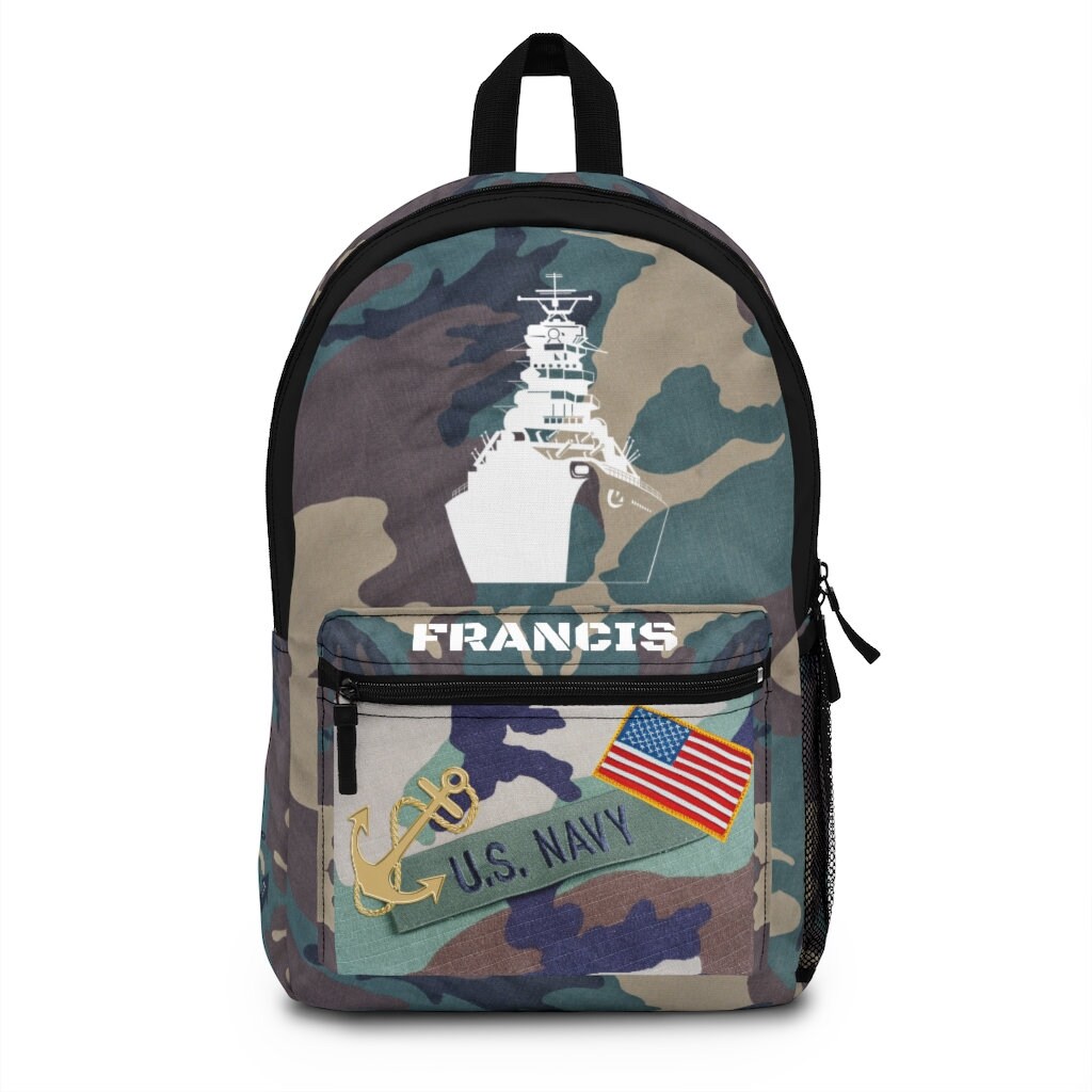 Personalized US Navy Kids Back Pack Sailors Backpack Back - Etsy