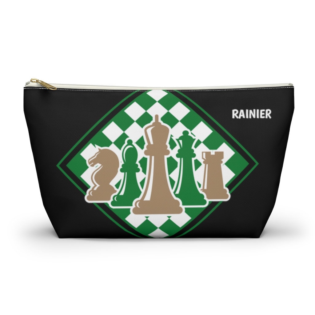 Personalized Chess Players Pencil Case Accessory Pouch W - Etsy