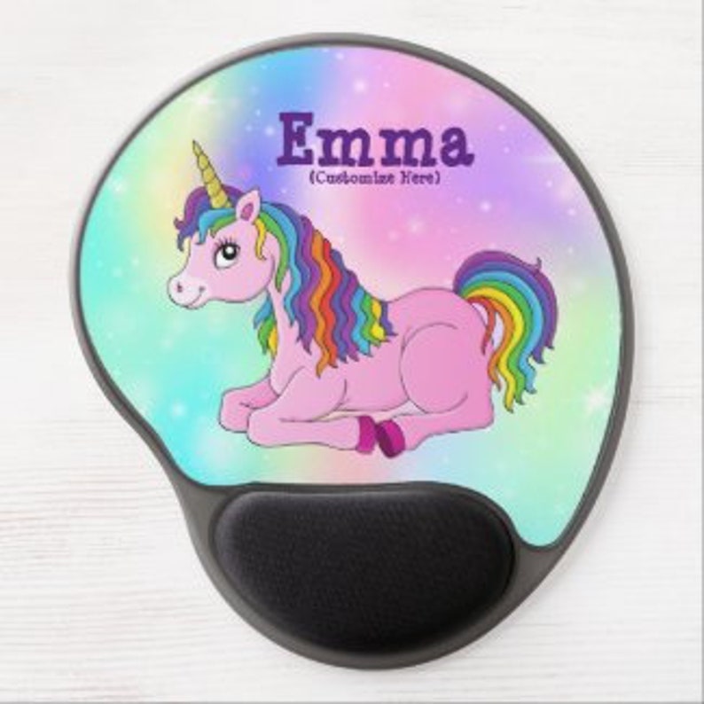 Mousepads for Kids | Unicorn Mouse Pad | Ergonomic Personalized ...