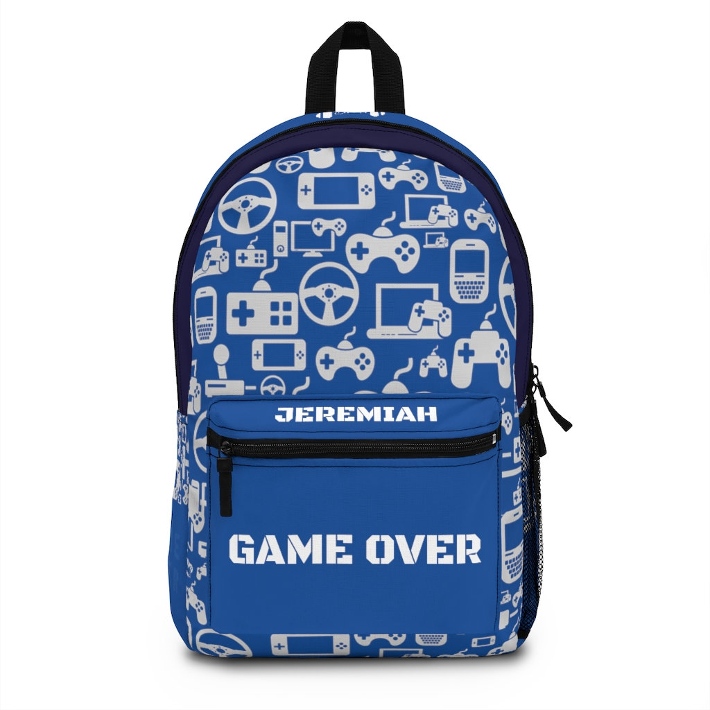 Personalized Game Over Backpack Back to School Back to Work - Etsy