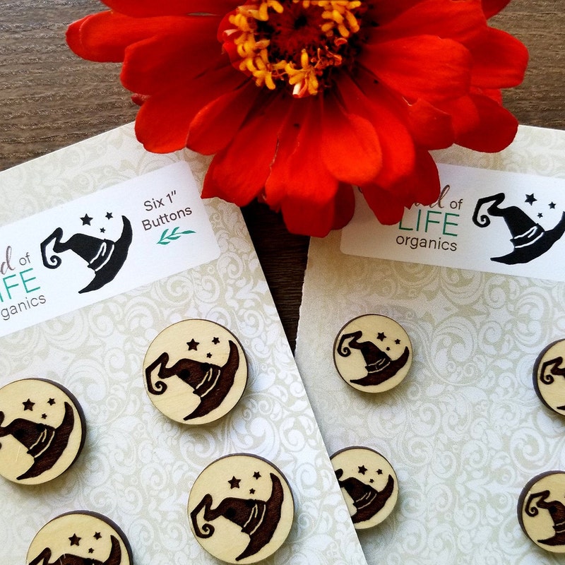 Halloween Buttons - Etsy