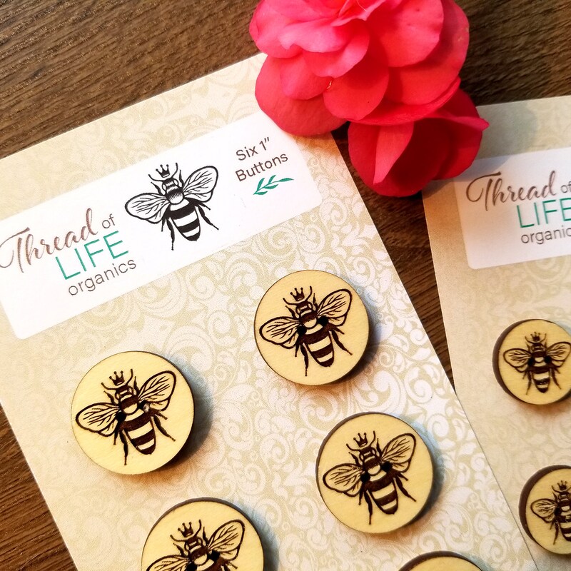 Bee Buttons - Etsy