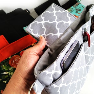 Wheelchair Bag With Pockets / Wheelchair Tote / Mobility Aid ...