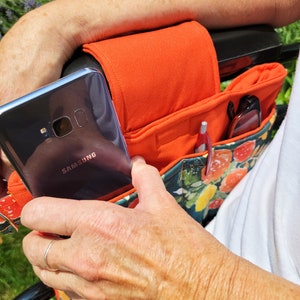 Wheelchair Bag With Pockets / Wheelchair Tote / Mobility Aid ...