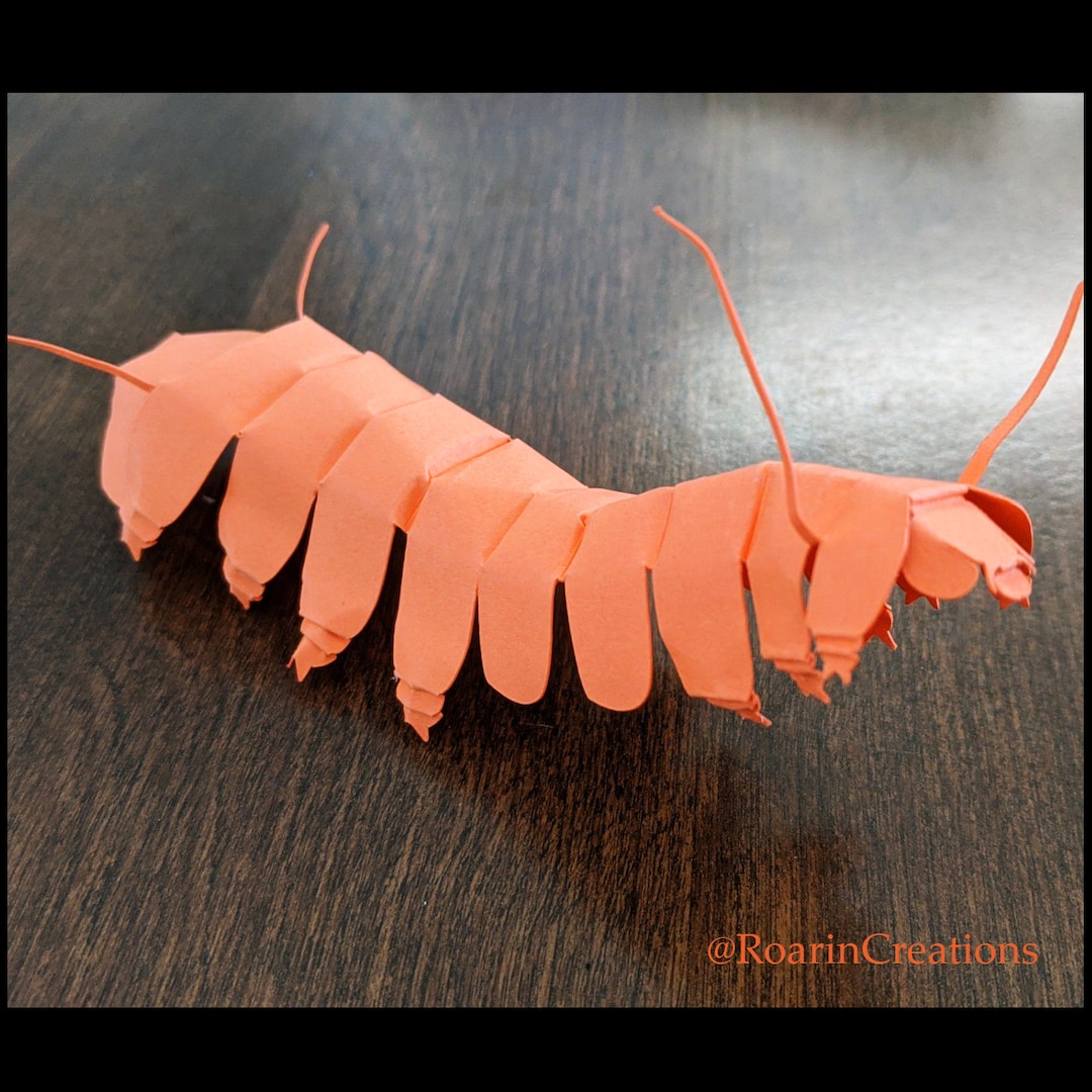 Monarch Caterpillar DIY Papercraft Puzzle Cardstock Kit, Unique Gift - Etsy