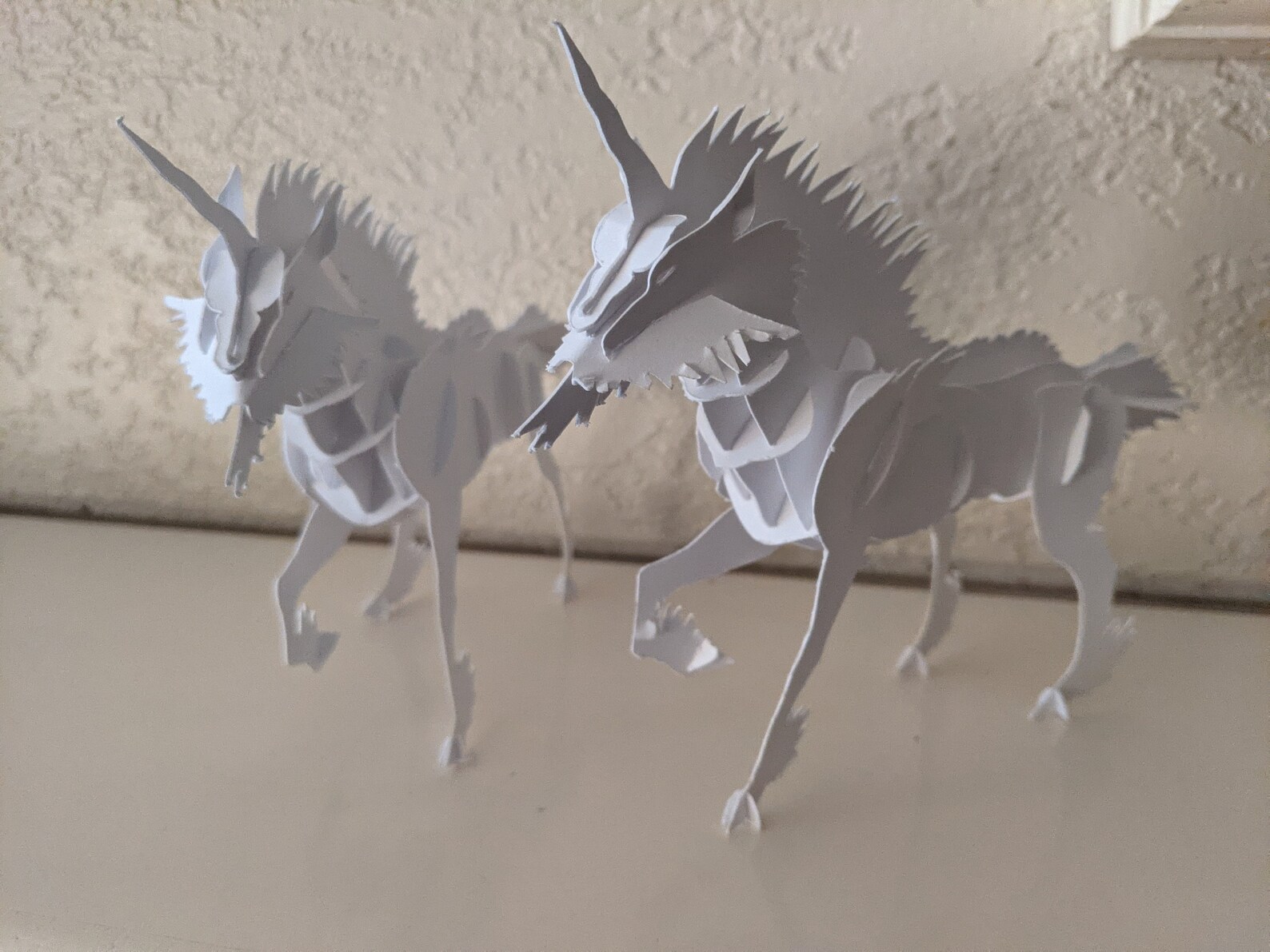 Kirin Unicorn DIY Papercraft Fantasy Puzzle Cardstock Kit | Etsy India